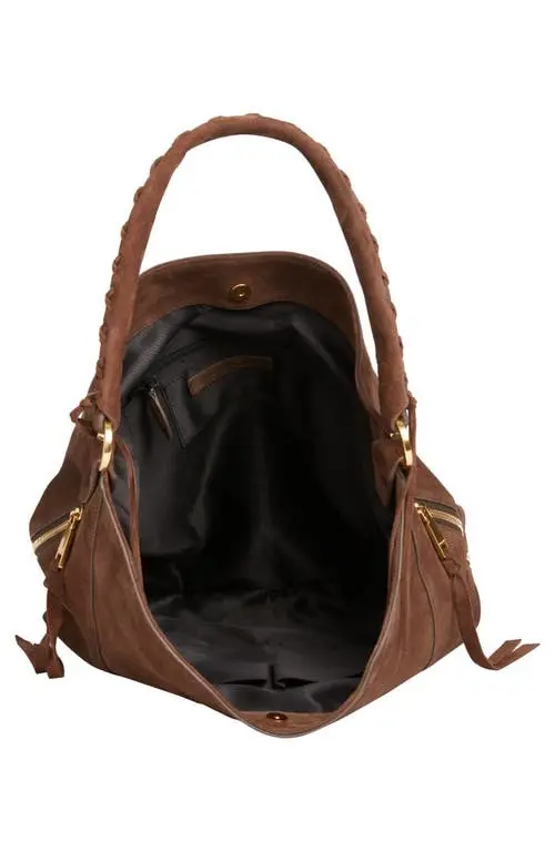 Rebecca Minkoff Mae Hobo Bag In Maple Brown - 60% Off | Editorialist